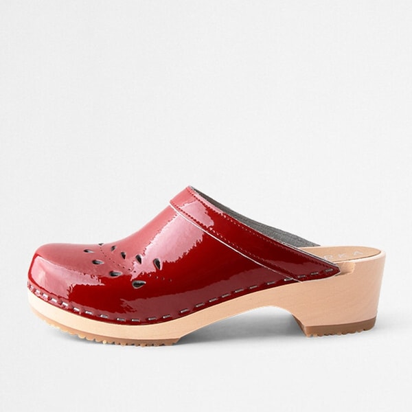 Red Clogs Low - Etsy