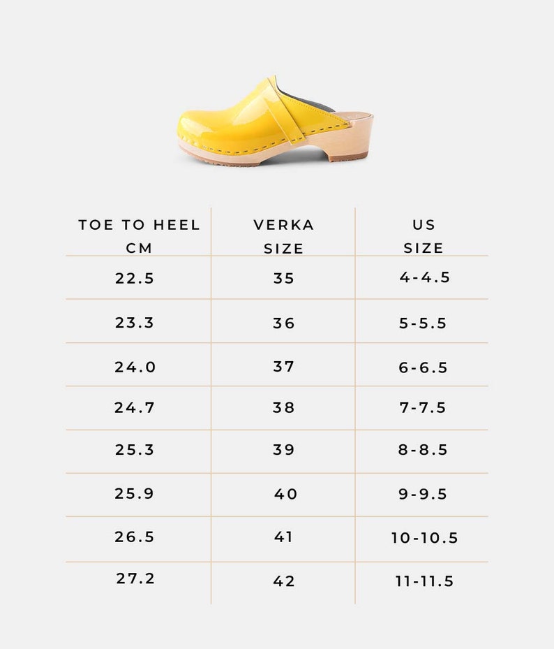 VERKA Clogs | Swedish Wooden Clogs for Women | Ledig | Women Low Heel ...