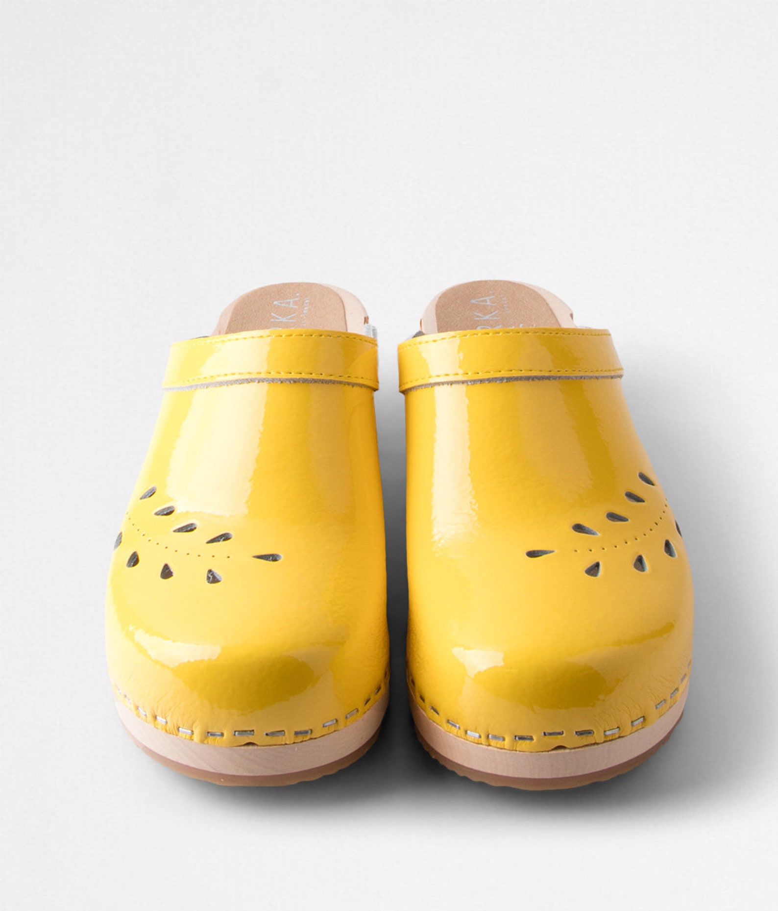 VERKA Clogs | Swedish Wooden Clogs for Women | Blomma | Women Low Heel ...