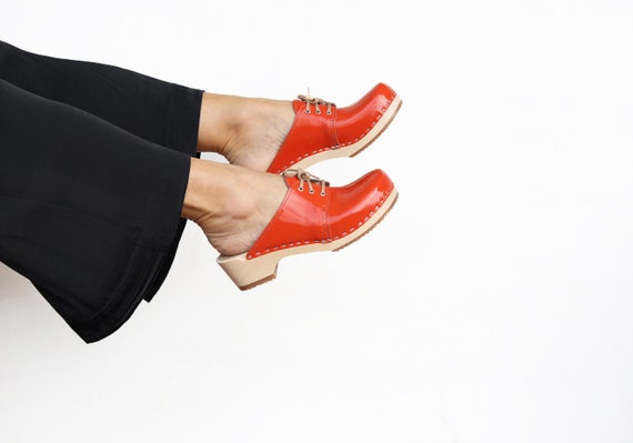 VERKA Clogs Swedish Wooden Clogs for Women Rosett Women | Etsy