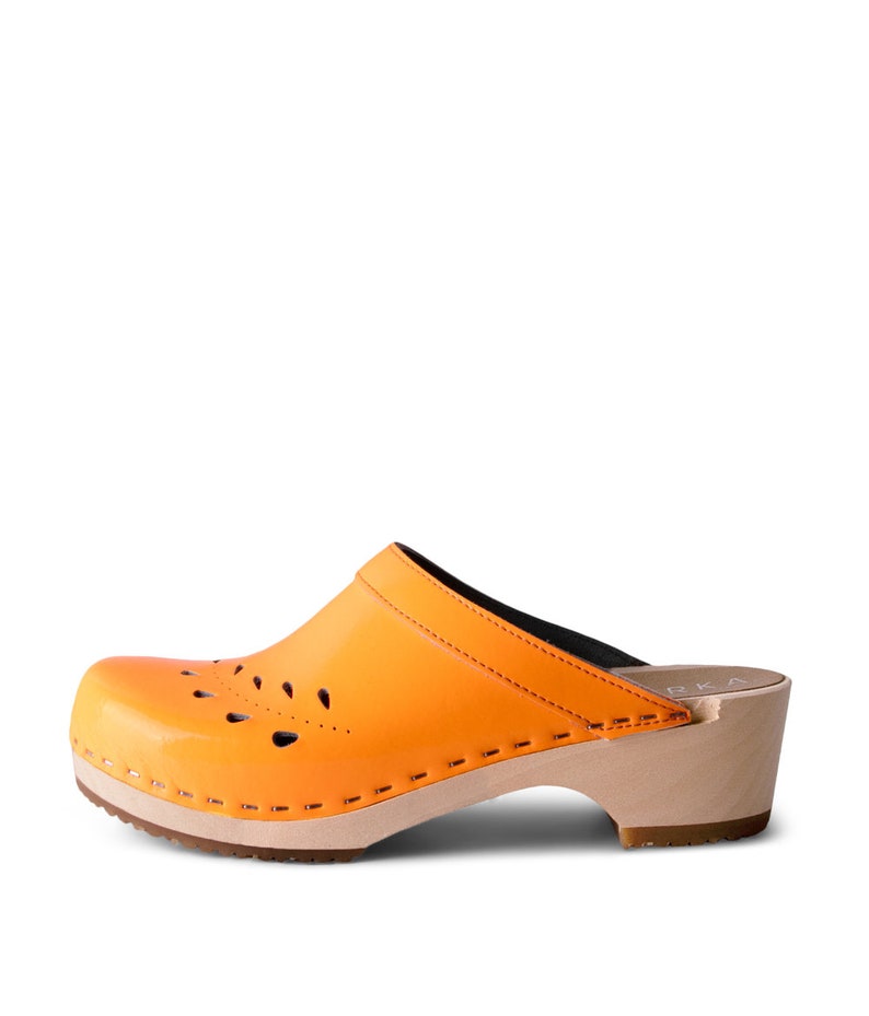 40% OFF VERKA Zero Waste Swedish Wooden Clogs for Women Blomma Women ...