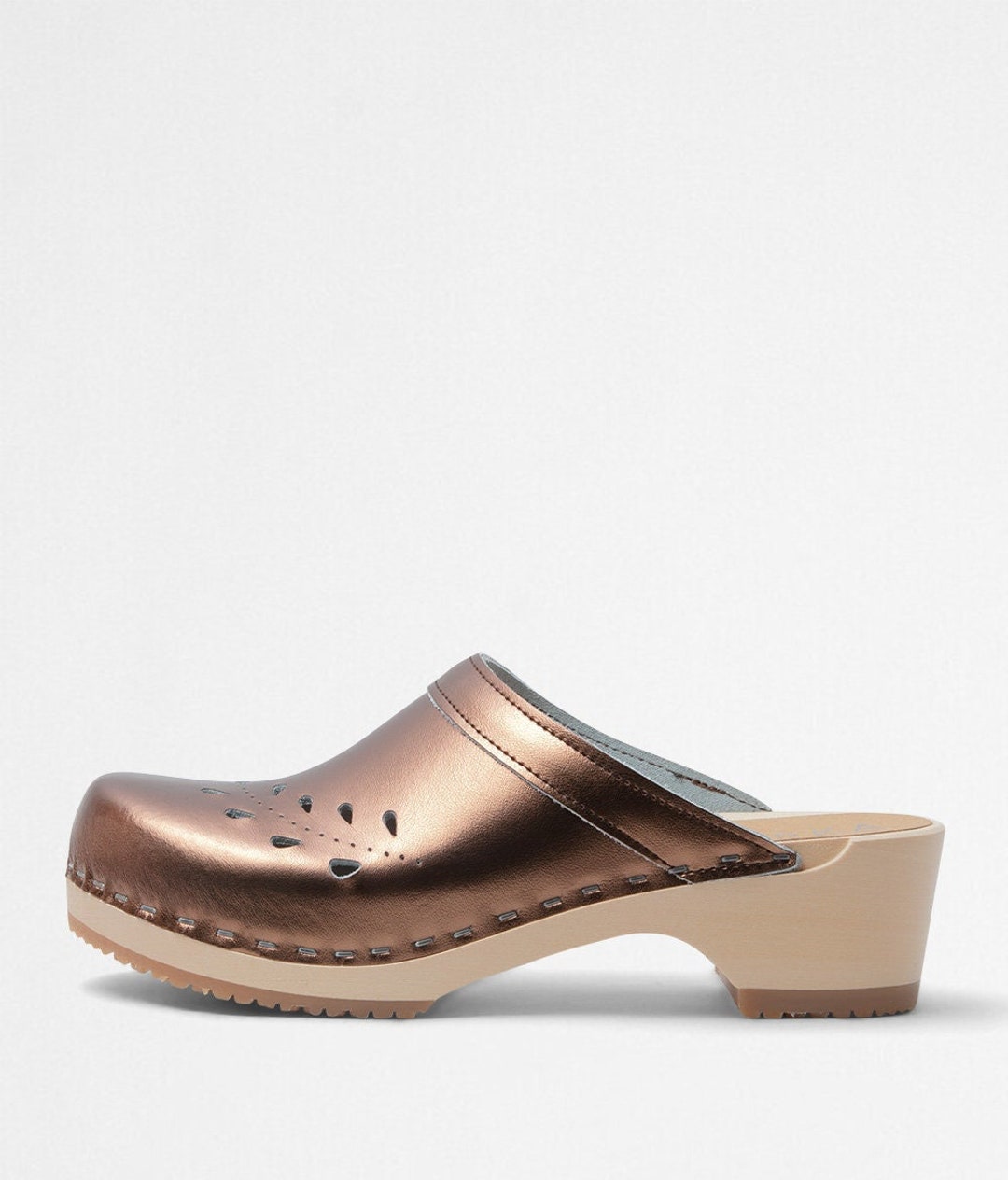 VERKA Clogs | Swedish Wooden Clogs for Women | Blomma | Women Low Heel ...