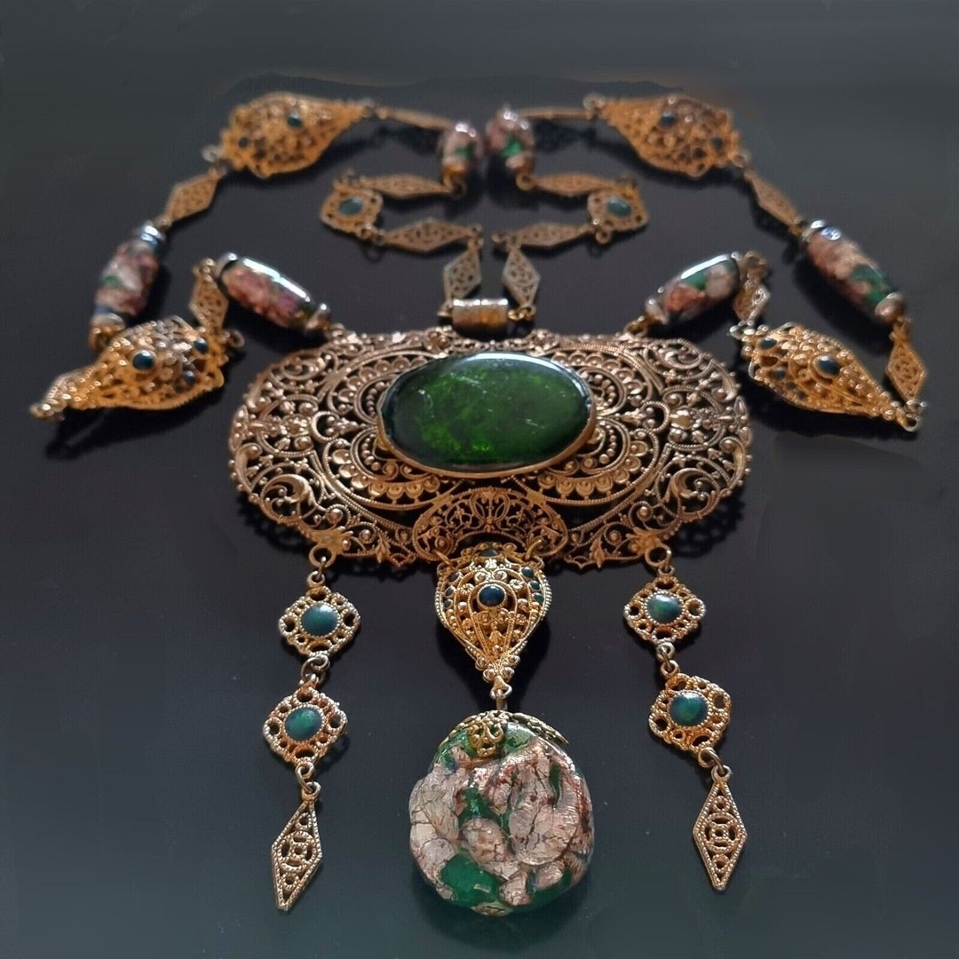 Robert Goossens for Chanel, Important Old NECKLACE, Vintage From the ...