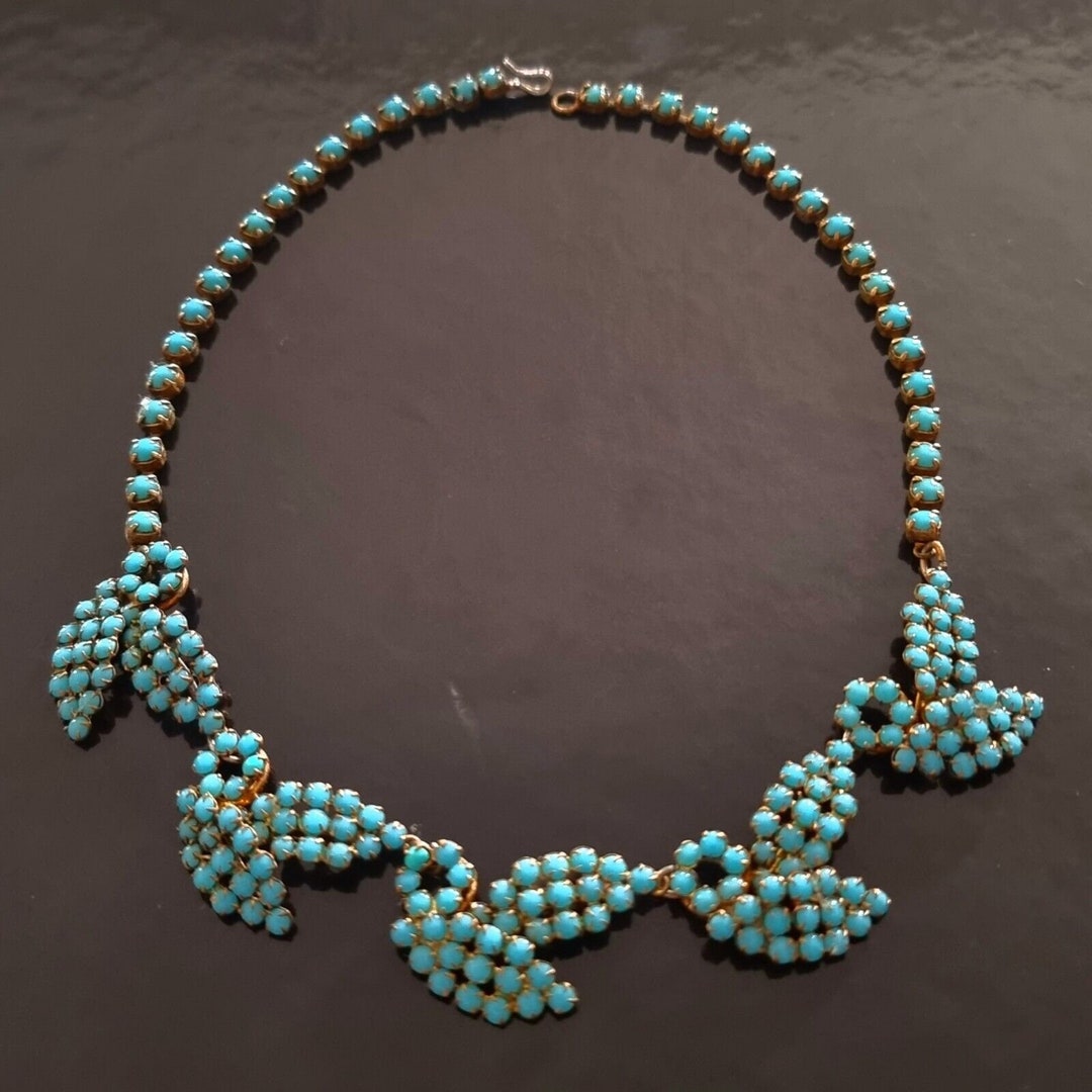 Roger Jean Pierre Collier Vintage 1950 Necklace - Etsy