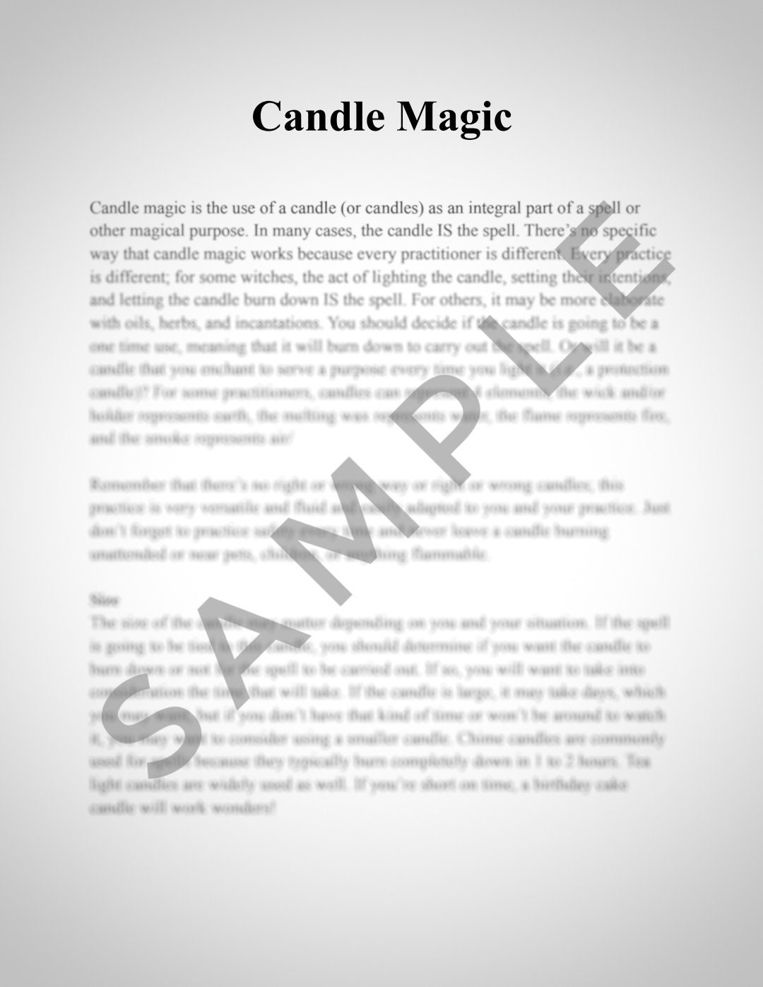 PRINTABLE Sigil Magic Reference for Your Grimoire - Etsy