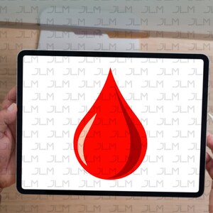 Acrylic Blank for A Blood/tear Drop Badge Reel - Etsy