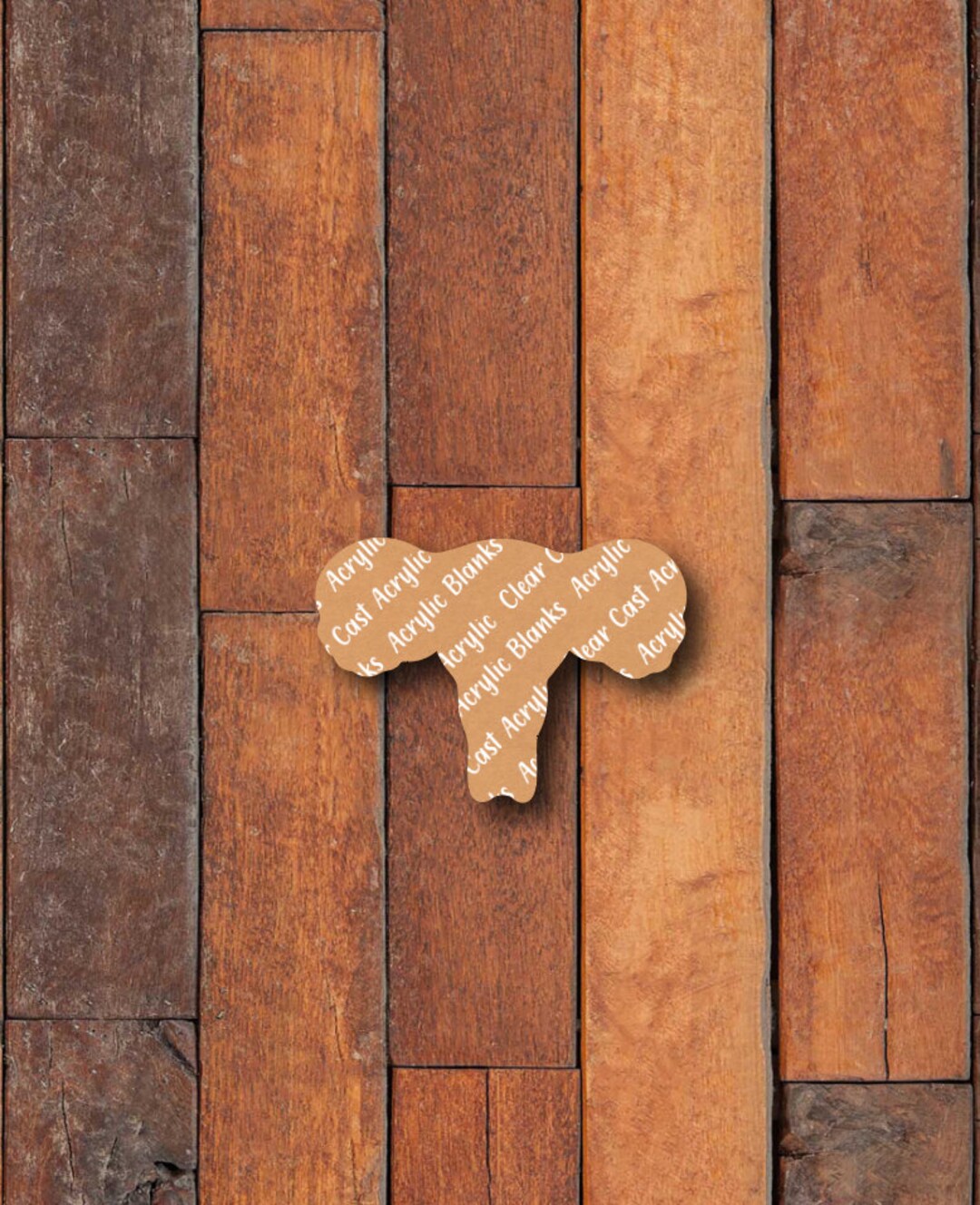 Uterus Acrylic Blank for Badge Reel - Etsy