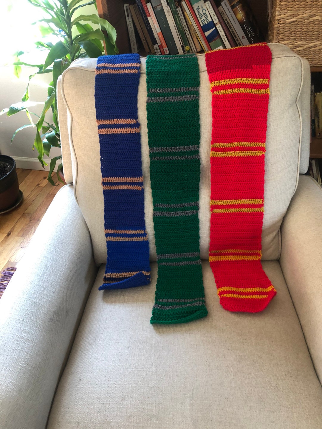 Hogwarts House Scarf - Etsy