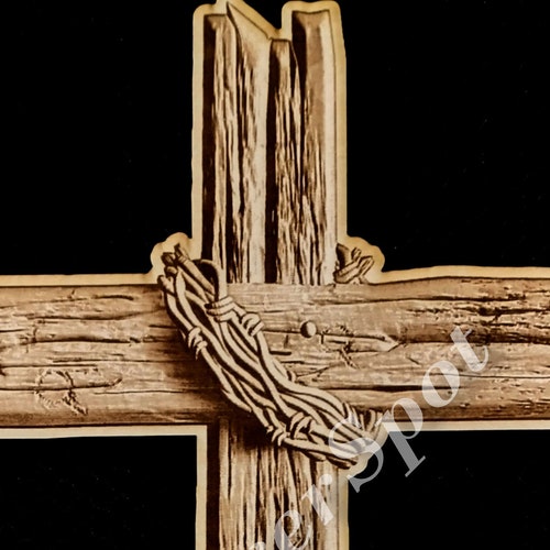 Digital Design File Worship Hands Cross Glowforge Laser - Etsy