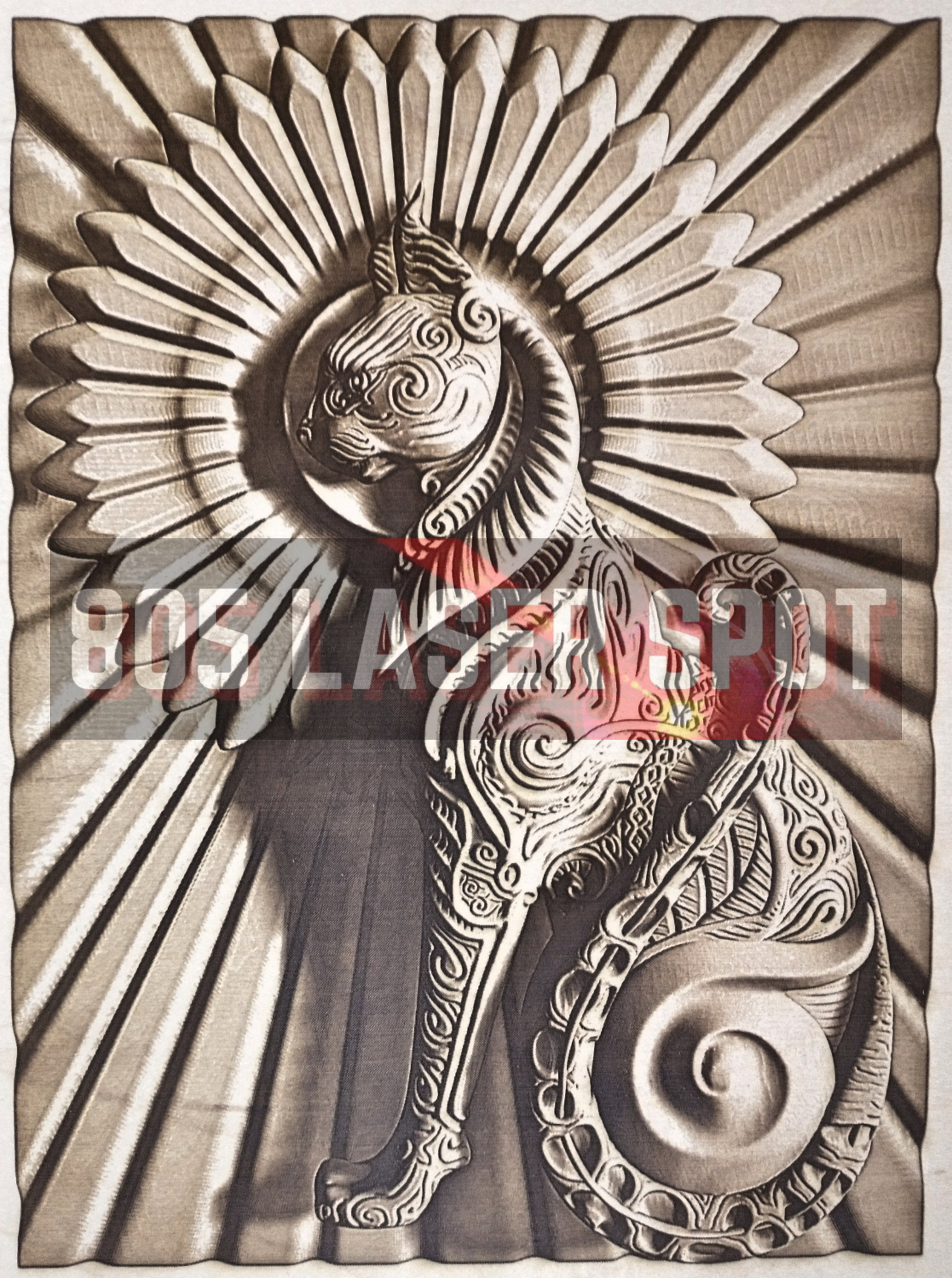 Digital Design File - Cat Design - Glowforge - Laser Ready - Engrave ...