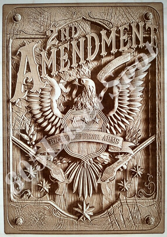 Digital Design File 2nd Amendment Right to Bear Arms - Etsy