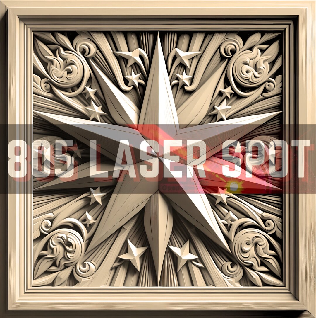 Digital Design File - American Flag Stars 7 - Glowforge - Laser Ready ...