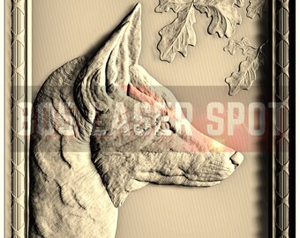 Laser Fox Engraving - Etsy