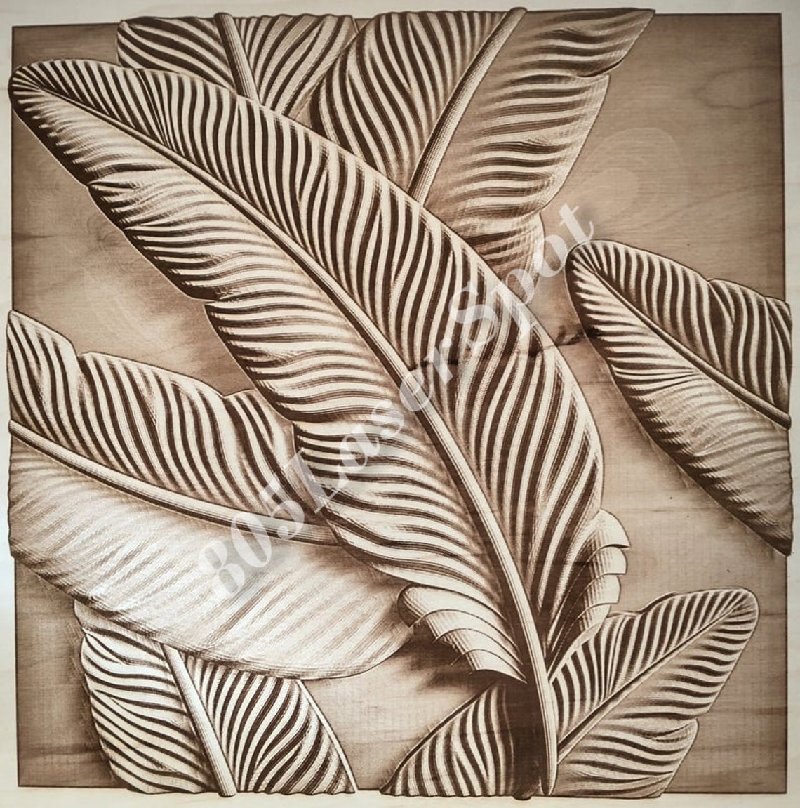 Digital Design File Feathers Glowforge Laser Ready Etsy 4995