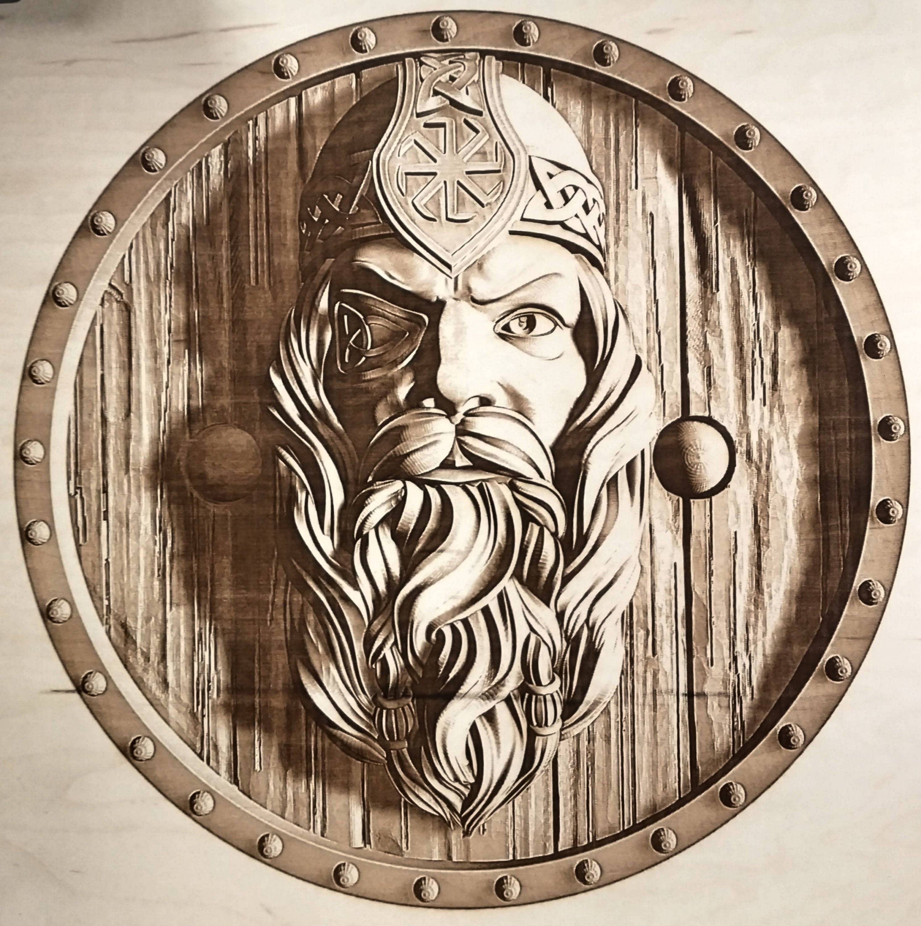 Digital Design File Odin Glowforge Laser Ready Engrave | Etsy