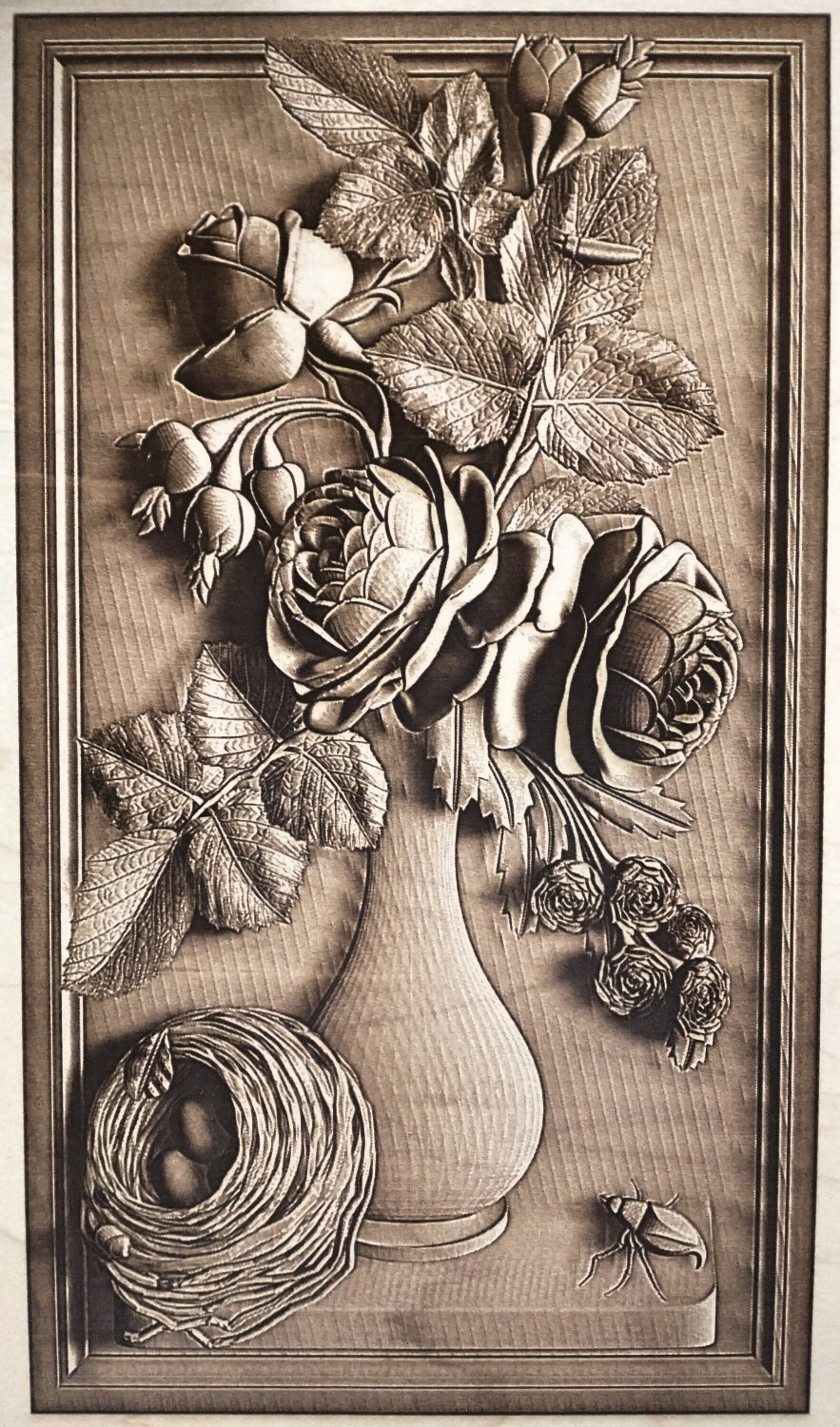 Digital Design File Flowers Glowforge Laser Ready | Etsy