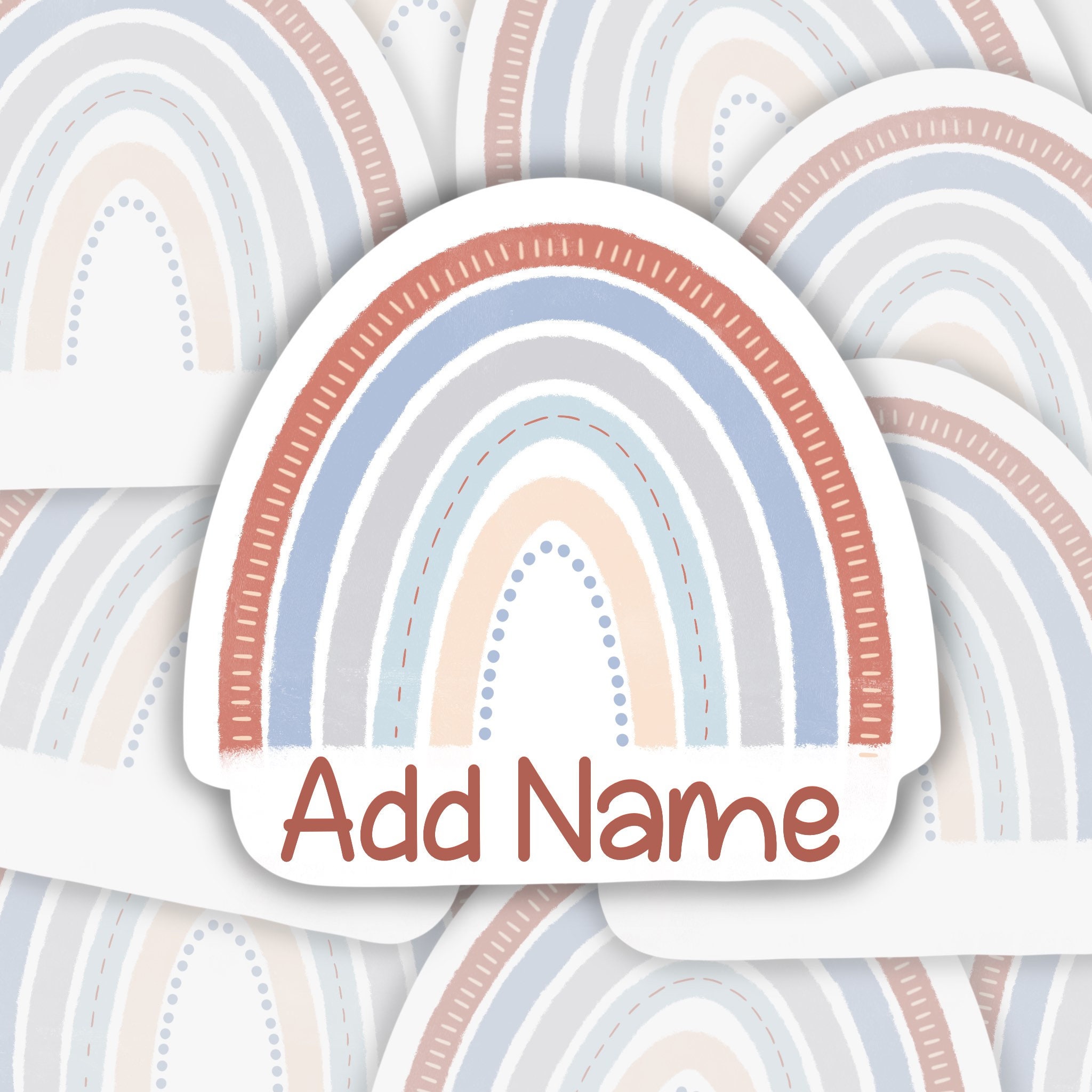 Custom Sticker | Name Sticker | Handmade Sticker | Waterproof Stickers ...