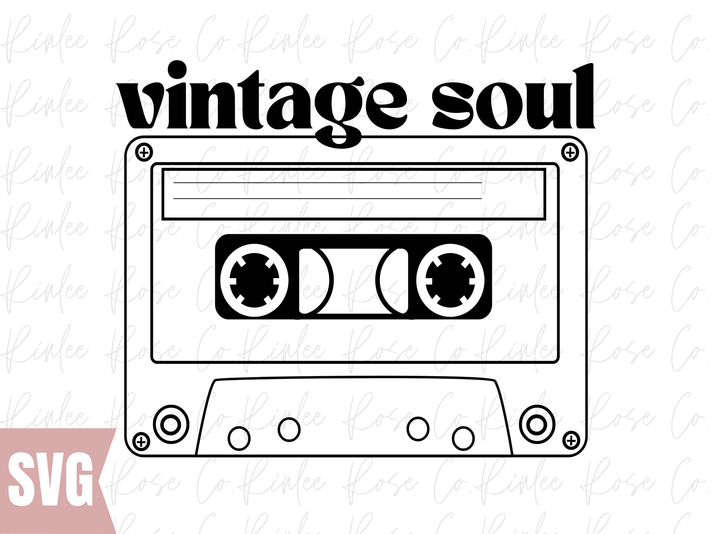 Vintage Soul SVG DIGITAL Cut File Retro Music Lover Quotes - Etsy