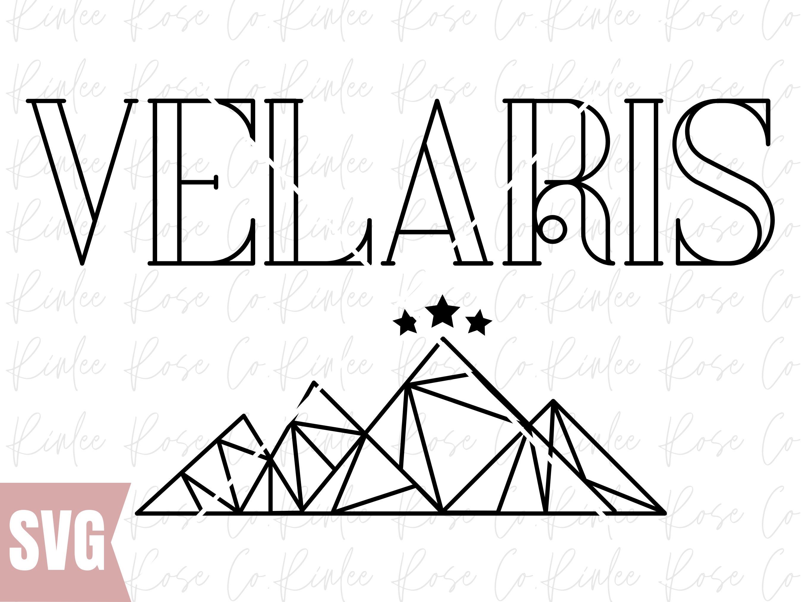 Velaris City of Starlight Svg ACOTAR Svg Book Lover Svg - Etsy