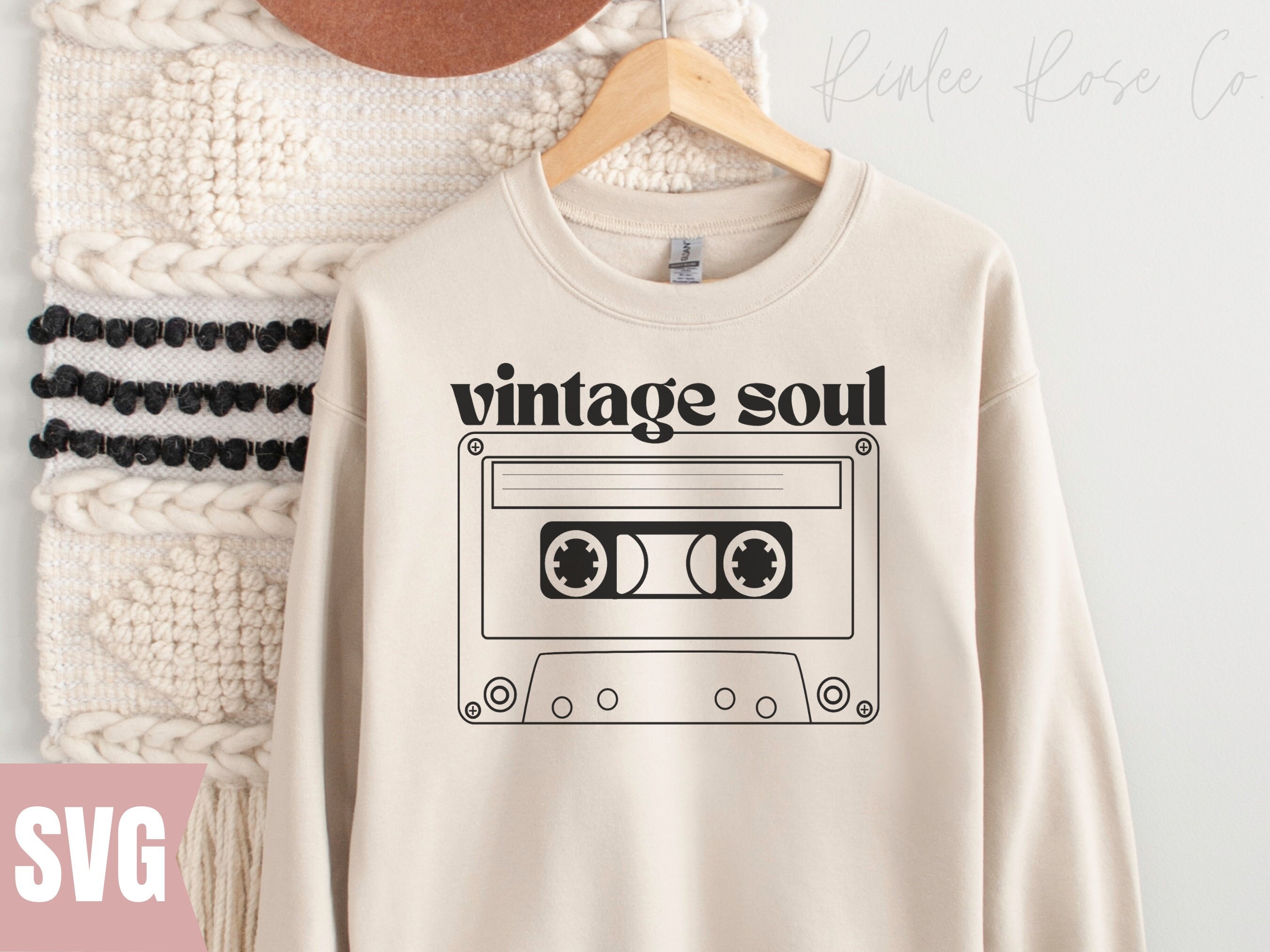 Vintage Soul SVG DIGITAL Cut File Retro Music Lover Quotes - Etsy Australia