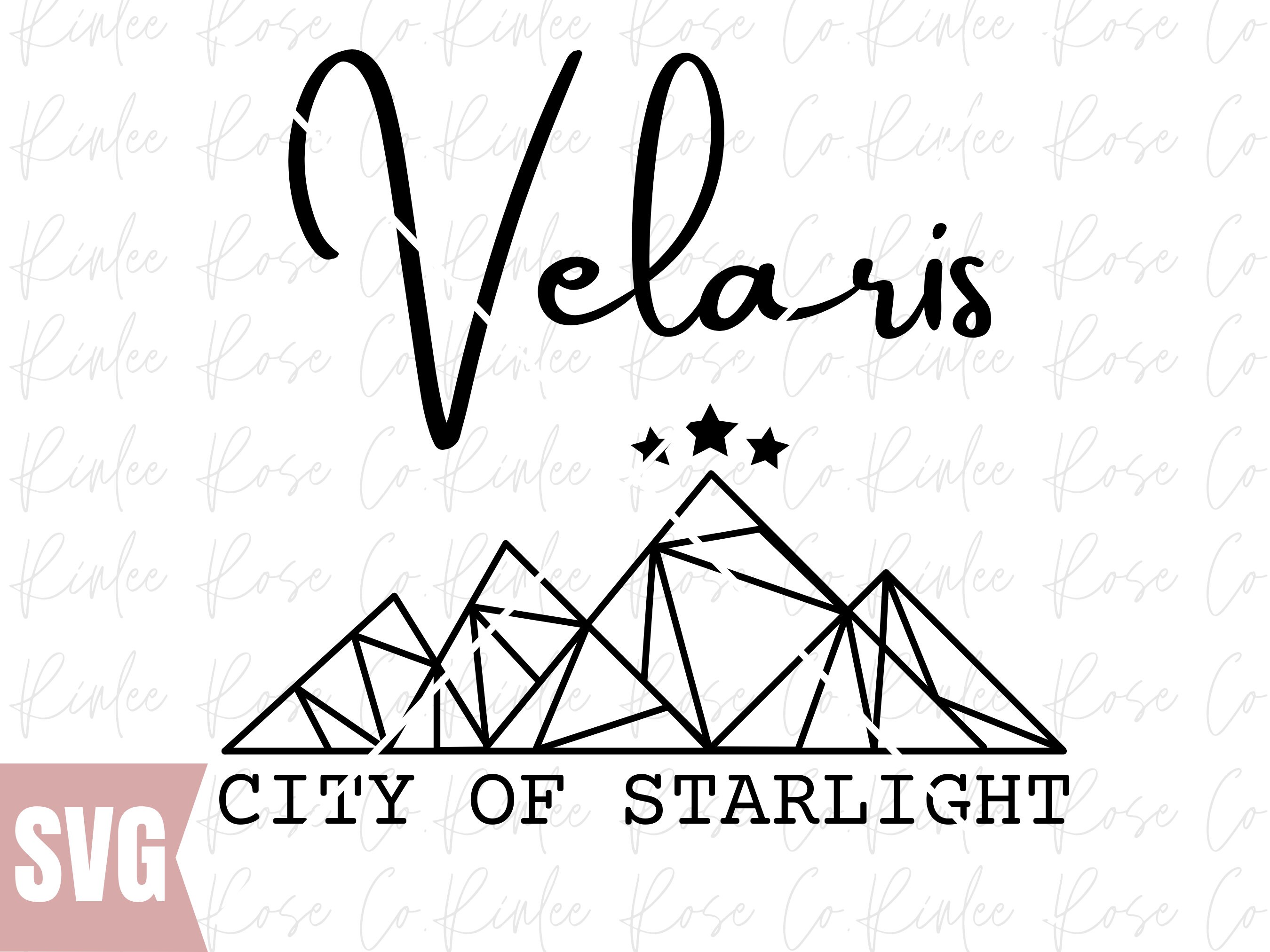 Velaris City Of Starlight svg ACOTAR svg book lover svg - Etsy España