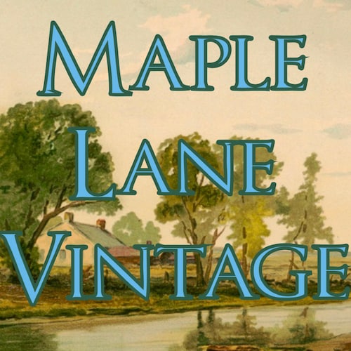 MaplelanevintageShop - Etsy