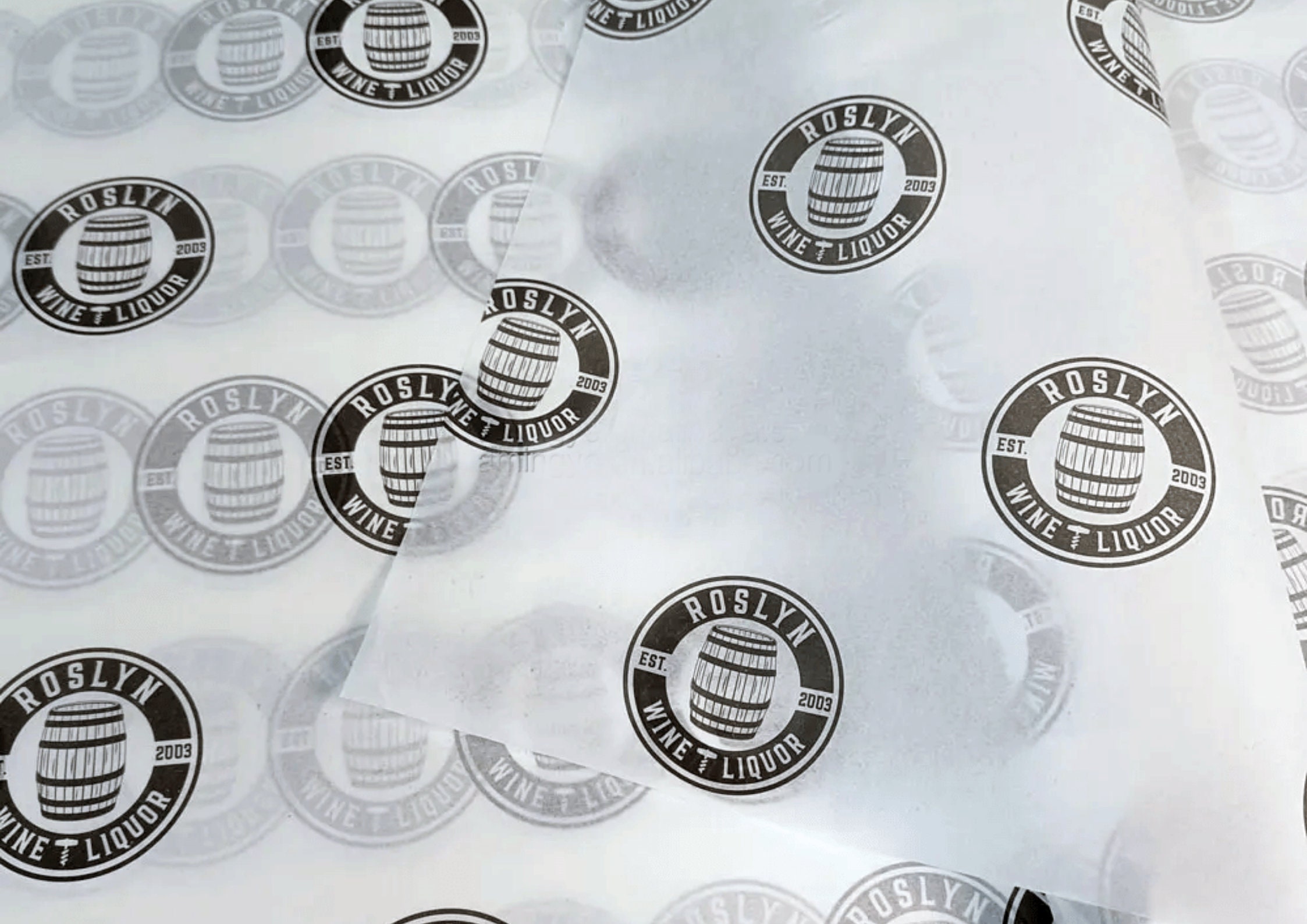 CUSTOM LOGO WRAPPING Paper Custom Printed Packaging Paper Custom ...