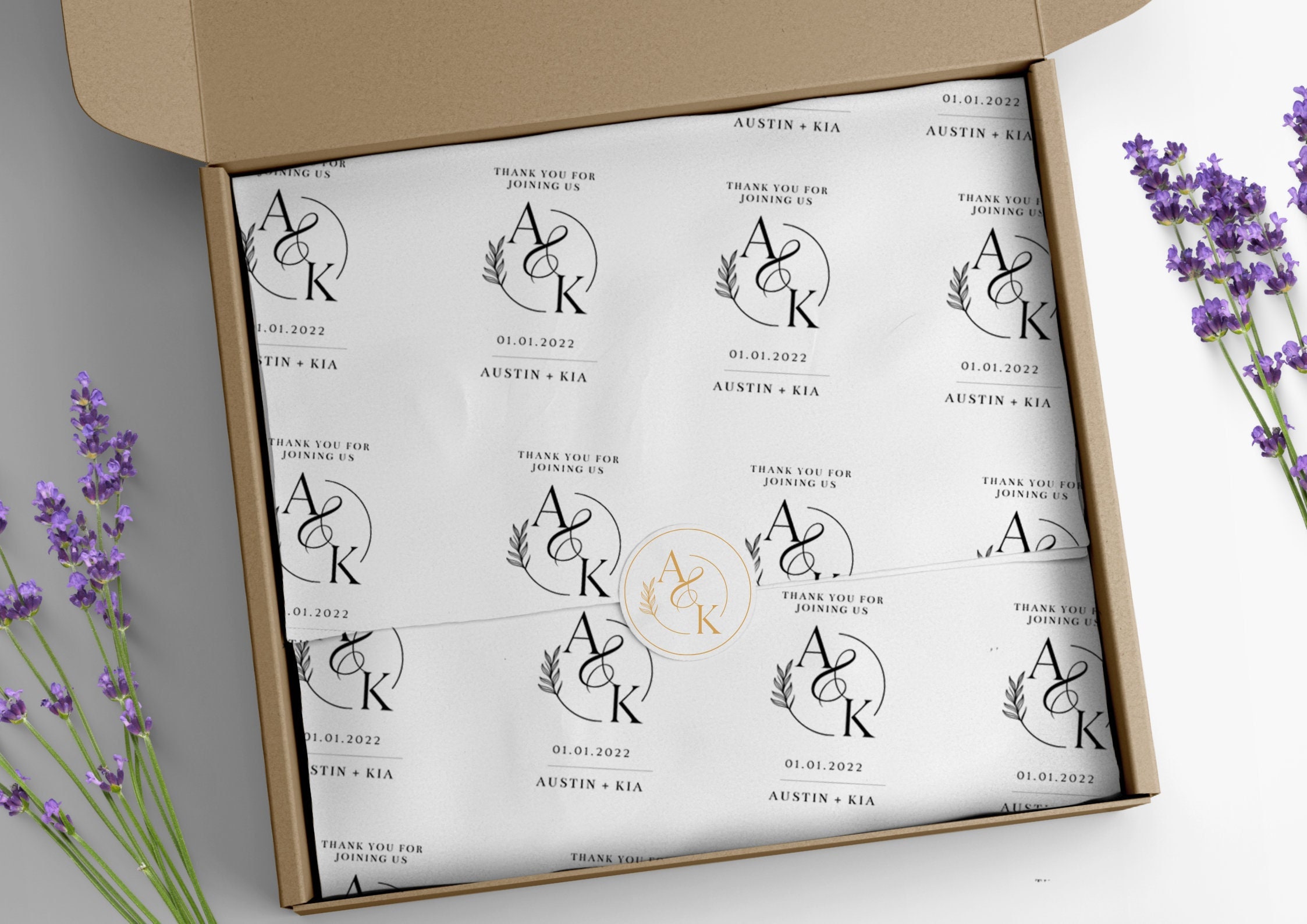 CUSTOM LOGO WRAPPING Paper Custom Printed Packaging Paper Custom ...