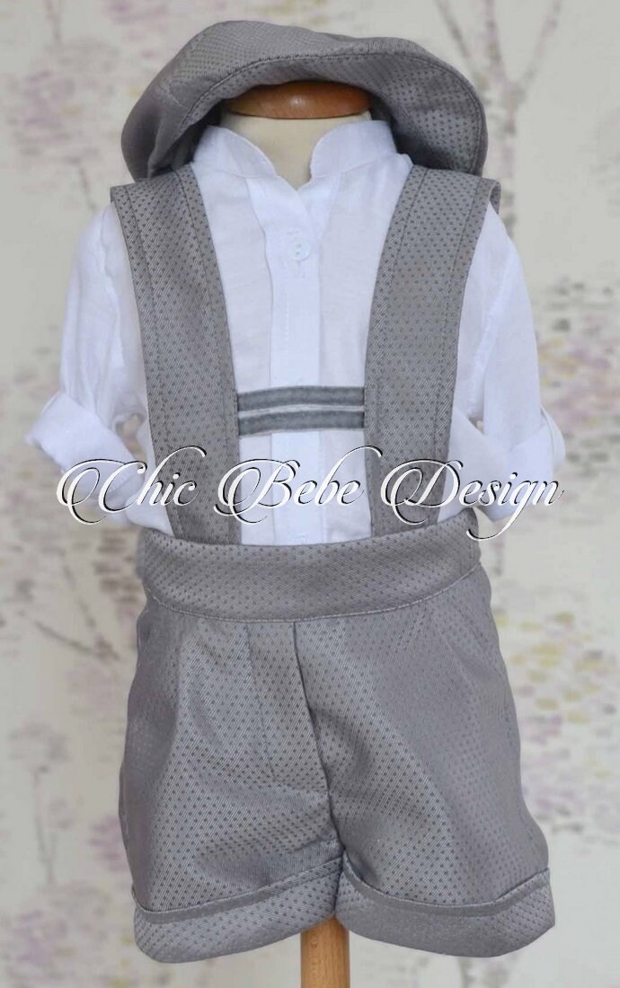 Christening Boy Suit, Baptism Boy Suit, Elegant Baptism Suit, Blessing ...