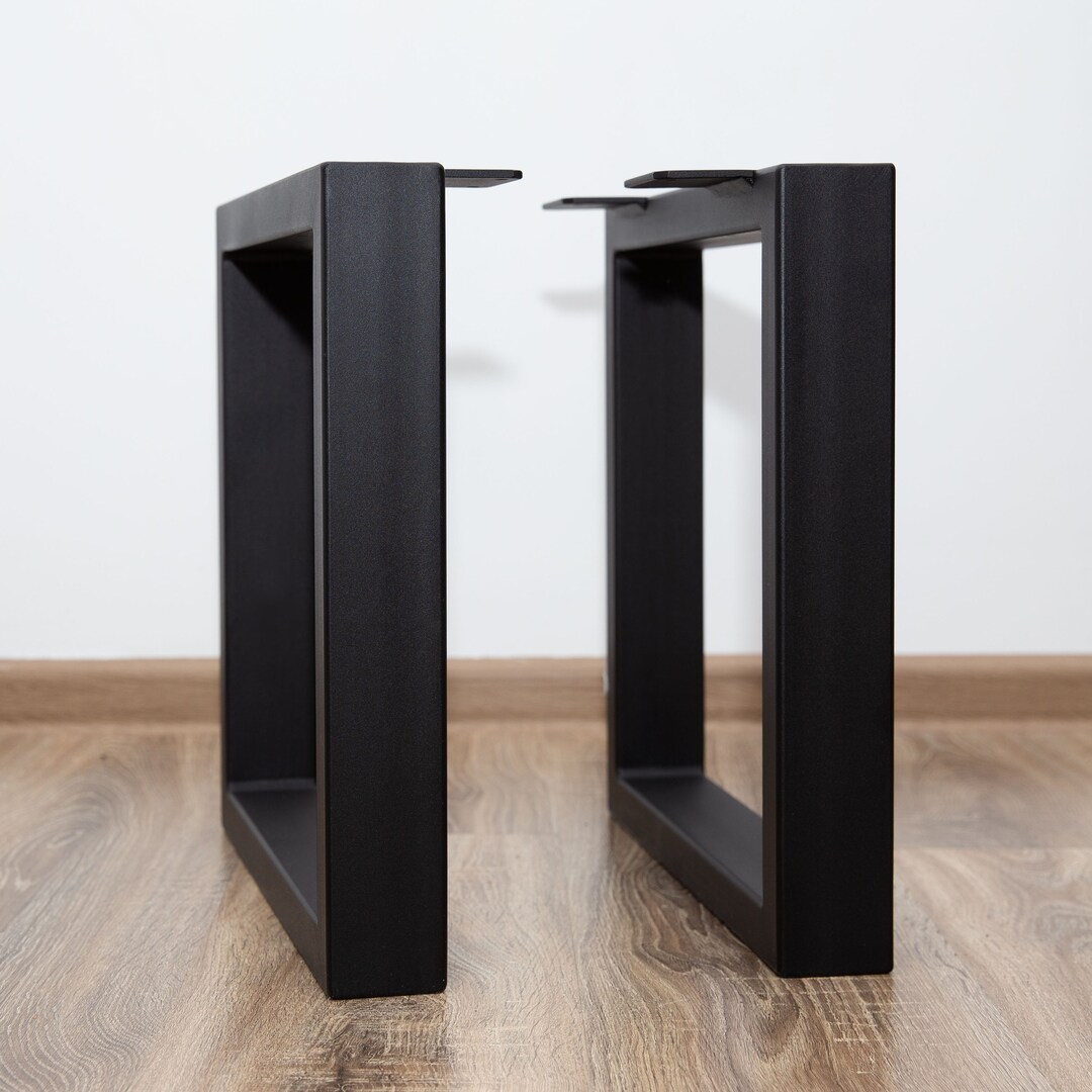 Metal Coffee Table Legs Rectangular Steel Table Legs - Etsy