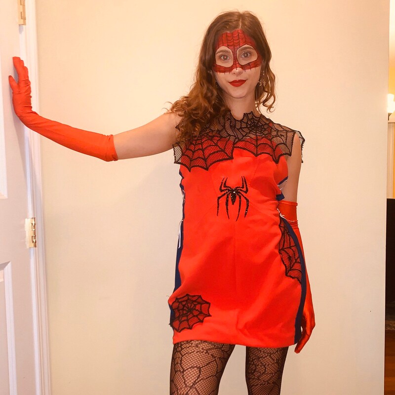 Sexy Womens Spiderman Costume Etsy