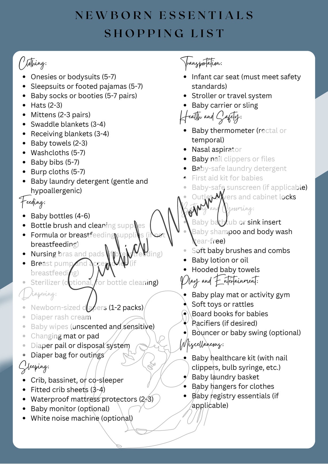 Pregnancy Checklists Bundle Printable Pregnancy to Do Lists - Etsy