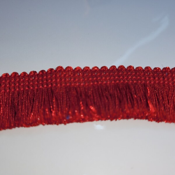 Red Brush Fringe - Etsy