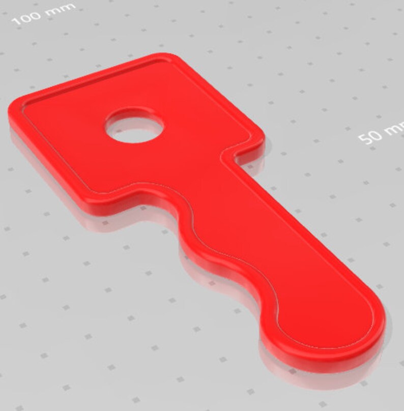 Polygon 3D Key File Set - Etsy