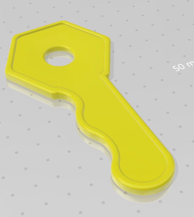 Polygon 3D Key File Set - Etsy