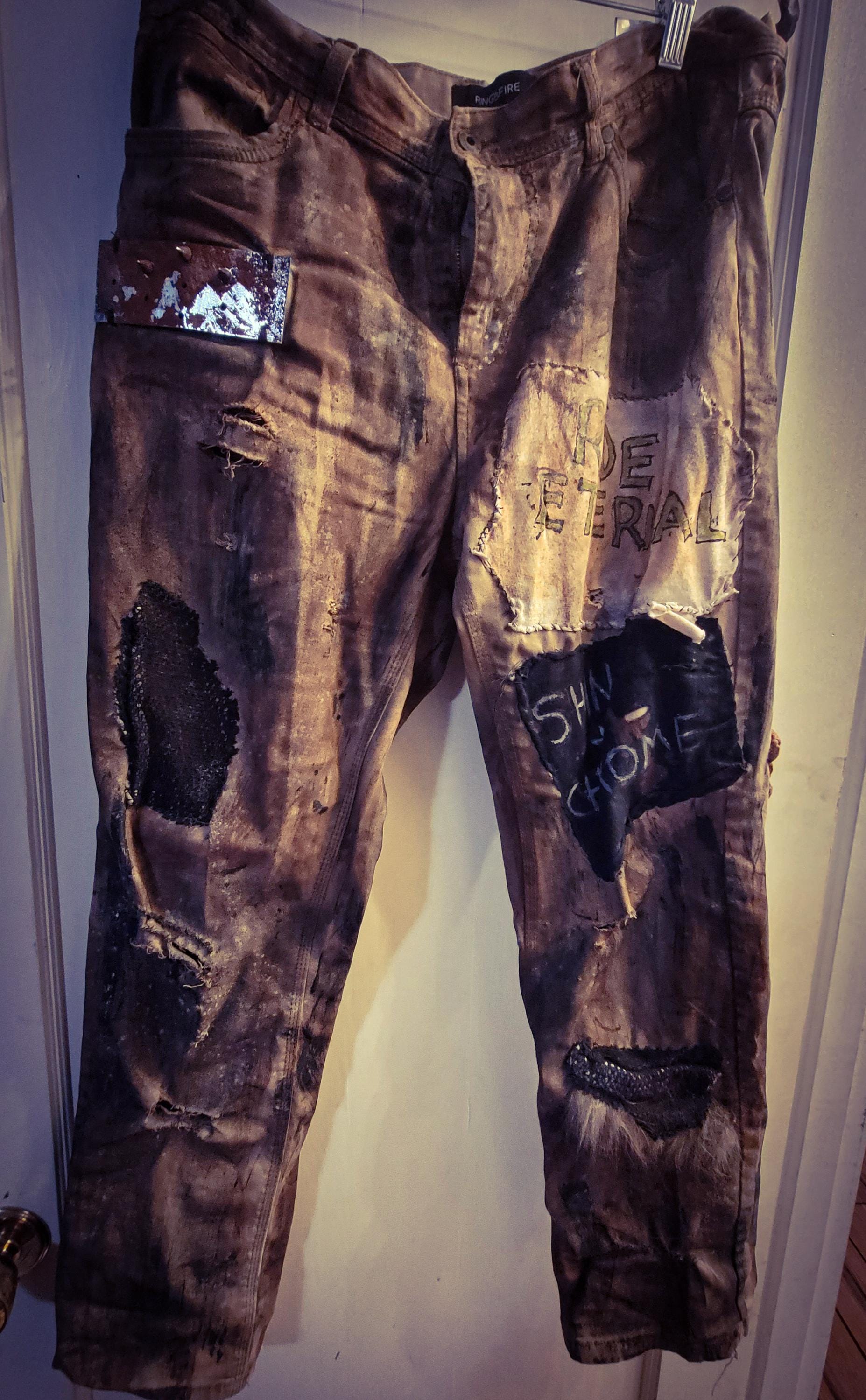 War Boy Post Apocalypse Pants! Gutter Punk Wasteland Raider - Etsy