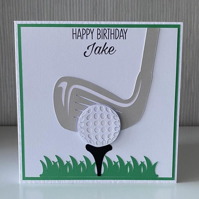 Handmade Golf Card - Etsy