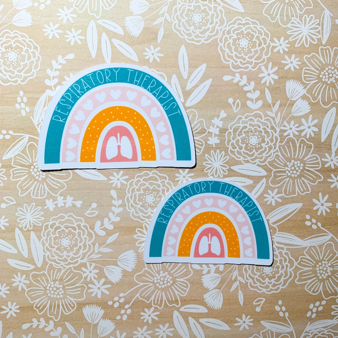 Respiratory Therapist Sticker / RRT/ Respiratory Sticker / Respiratory ...