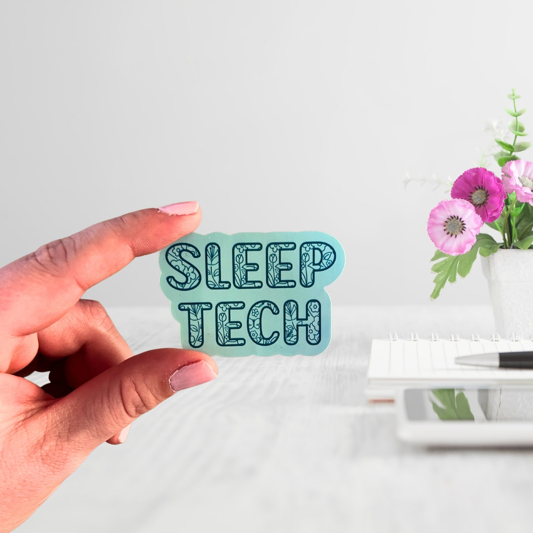 Sleep Tech Sticker / RPSGT / RPSGT Sticker / Medical Field / Healthcare ...