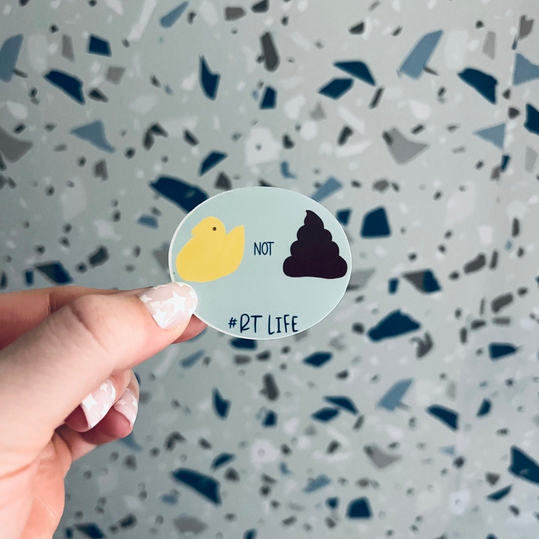 RT Sticker / Respiratory Therapist / Medical Sticker / RT Funny Sticker ...