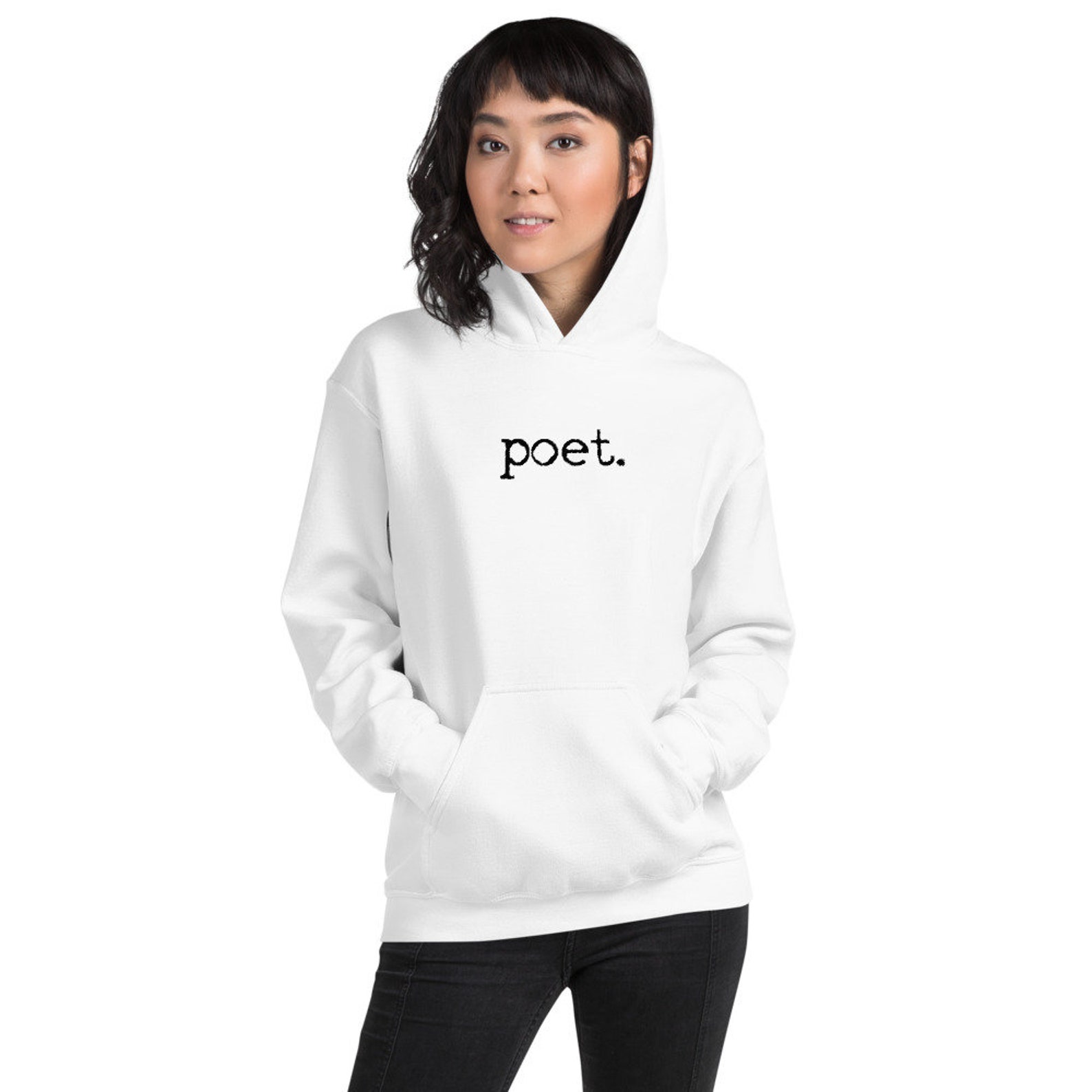 Poet Hoodie Poet Sweatshirt Gifts for Writers Gifts for Poets Author ...