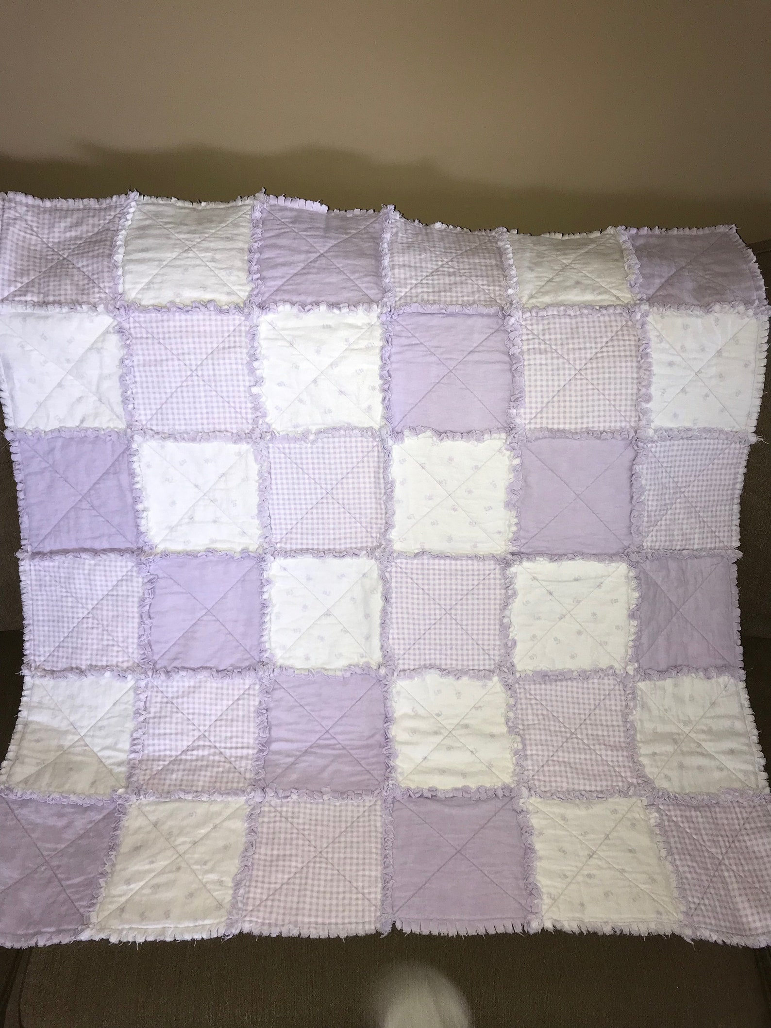 Baby Rag Quilt, Rag Quilt, Flannel Rag Quilt, Toddler Rag Quilt, Baby ...