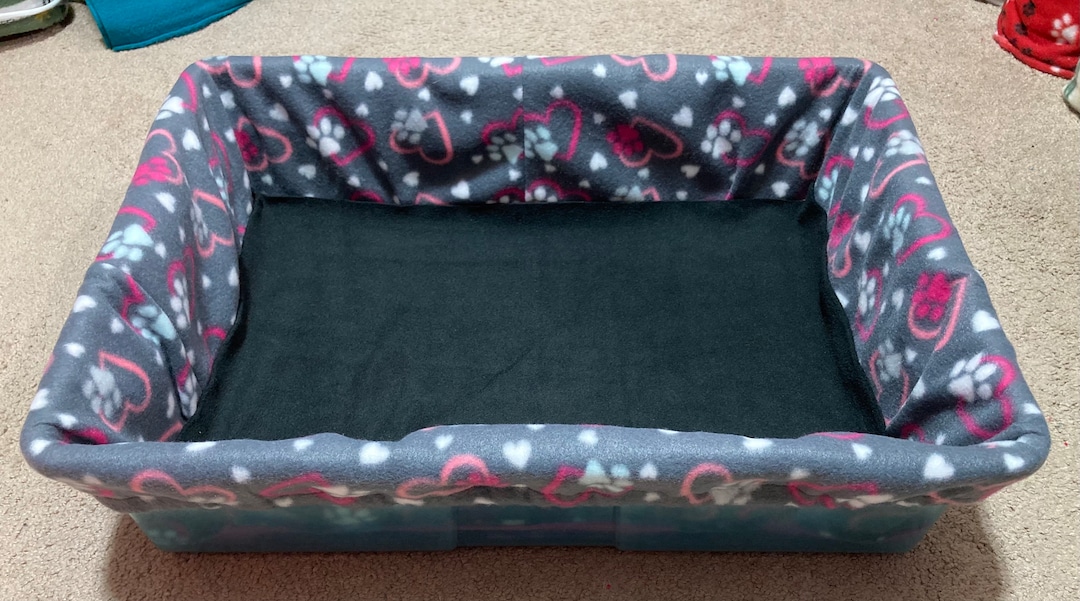 Tiny Dog Whelping Box Cover Liner for Litters Puppies Kittens Pink ...