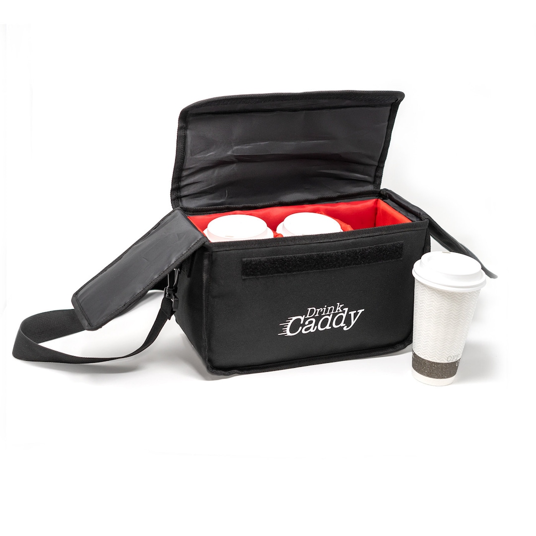 Insulated Portable Drink Carrier Reusable Coffee Cup Holder With ...