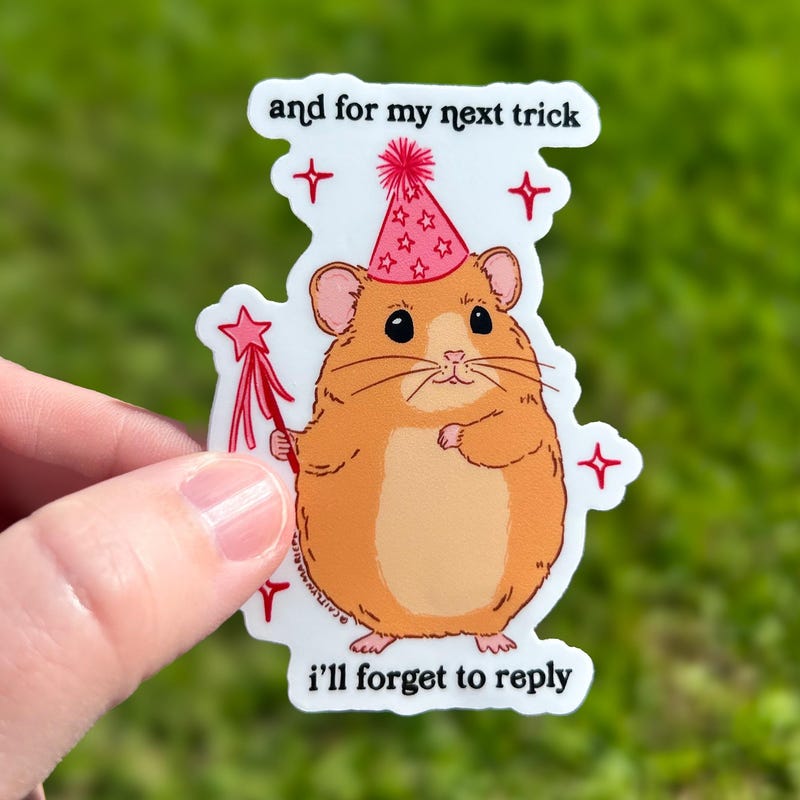Hamster Stickers - Etsy