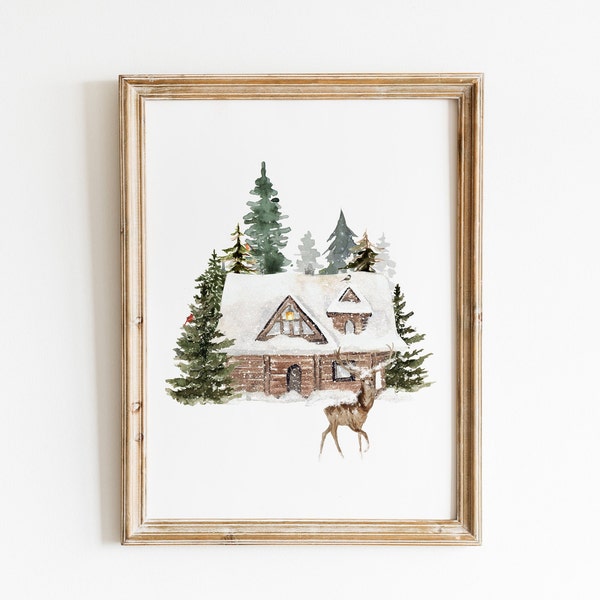 Cabin Wall Art - Etsy
