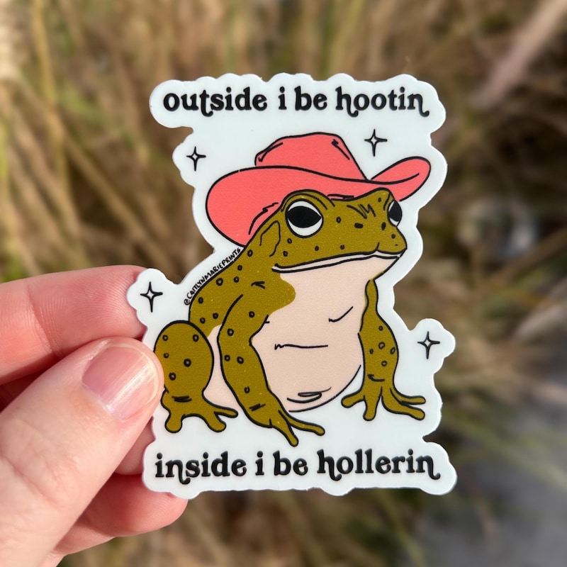 Frog and Toad Shirt Decal - Etsy