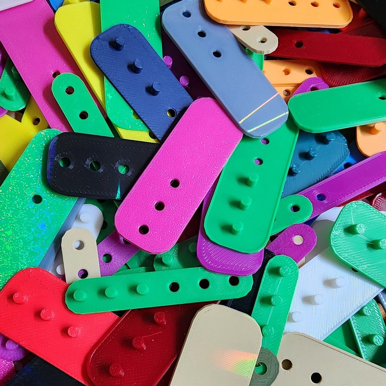 Baseball Trucker Hat Stud Extender for Caps Hats W/ Single Row Snaps 2 ...