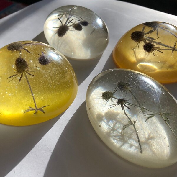 Flower Paperweight - Etsy