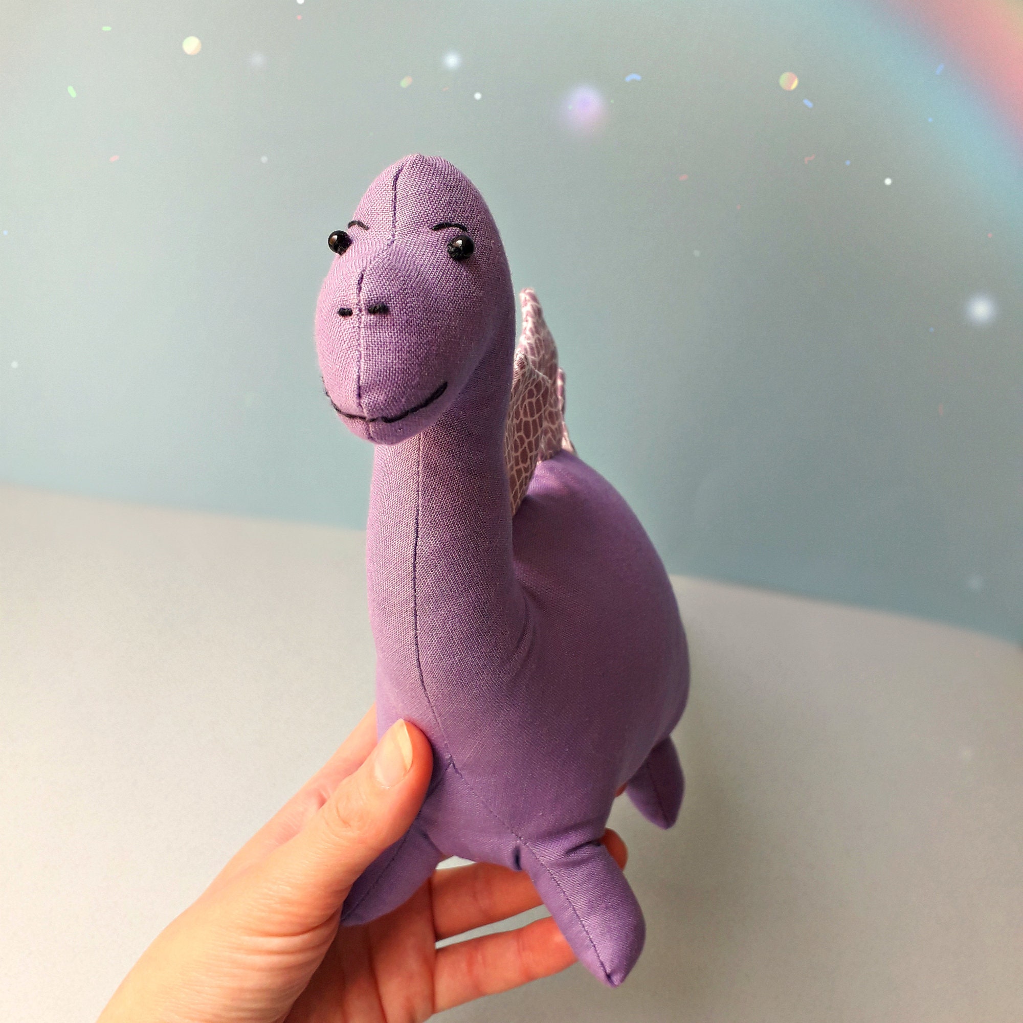 Dinosaur toy stuffed animal brontosaurus dinosaur nursery | Etsy